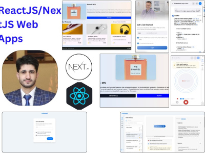 React JS/Next JS applications with responsive and beautiful UI. | Upwork