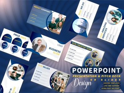 Design modern PowerPoint presentation slides pitch deck | Upwork