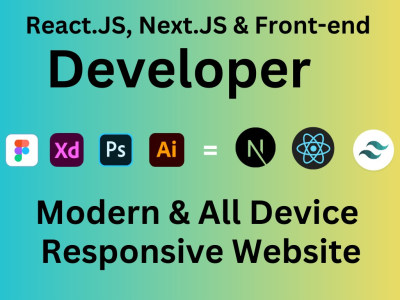 Figma to reactjs or nextjs with tailwindcss or bootstrap 5 | Upwork