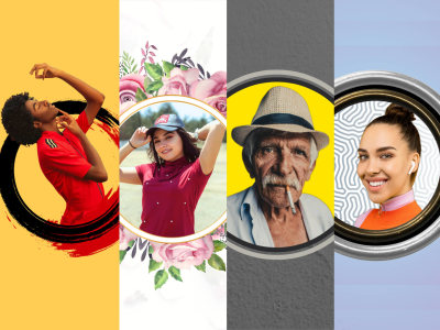 Cool profile picture frames for linkedin, facebook, instagram | Upwork