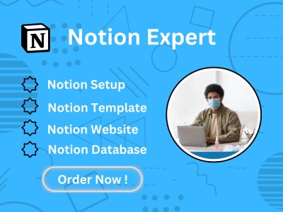 A notion template, notion workspace setup and automation | Upwork