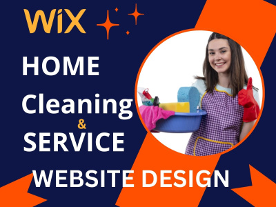 A Professional Wix Home Cleaning Service website design and Redesign ...