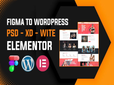 Figma To WordPress | Figma To Elementor | Elementor Pro | 100% Responsive | Upwork