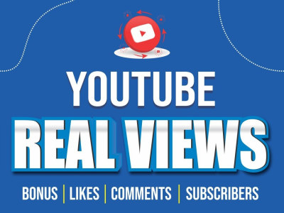 Organic youtube video views promotion | Upwork