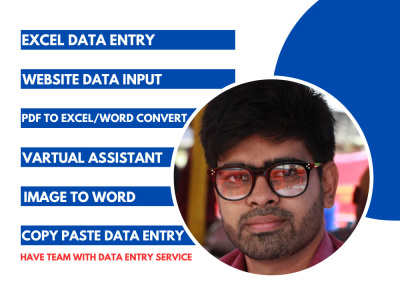 Professional ⚝ Data Entry Services ⚝ And ⚝ Lead Generation ⚝ Web Research | Upwork