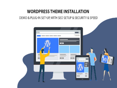 WordPress Installation with Theme setup | WordPress theme | WP | Upwork