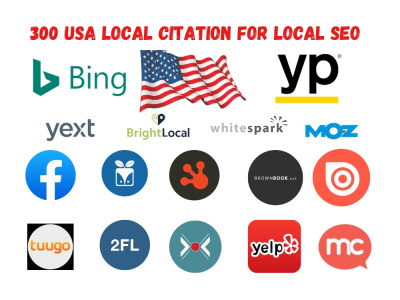 300 USA local citations and local listings for local SEO gmb ranking ...