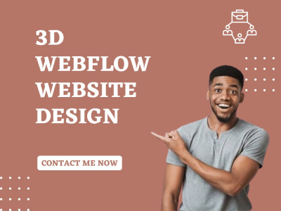 An interactive and animated 3D Webflow website design | Upwork