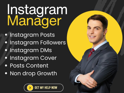 Instagram Marketing, Promotion, Growth and posts manager | Upwork