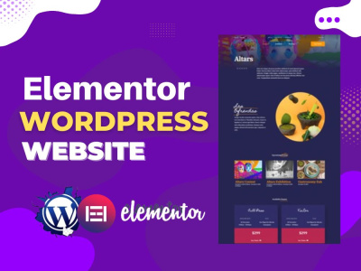 Wordpress website design using elementor pro | Upwork