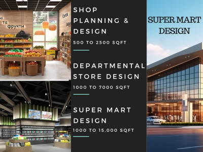 Architectural design for shops/2d Shop drawings|Retail 3d & interior ...