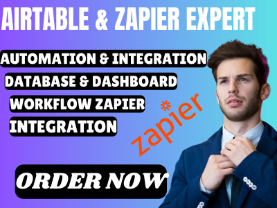Airtable Zapier integration, Airtable Shopify, Airtable Database | Upwork