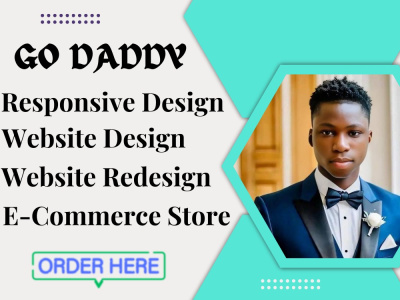 A well designed and redesigned godaddy website | Upwork