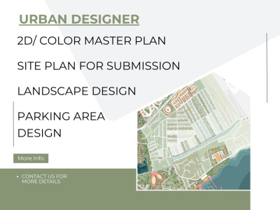 Site plan,Color architectural master plan & landscape drawings|Urban ...