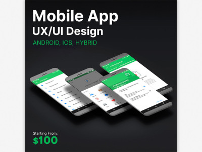 A custom UI & UX Design for Your Mobile App | Upwork