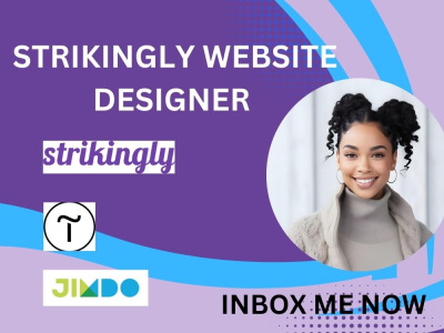 Responsive website on Strikingly, Tilda, Readymag, Wix, Jimdo strikingly | Upwork