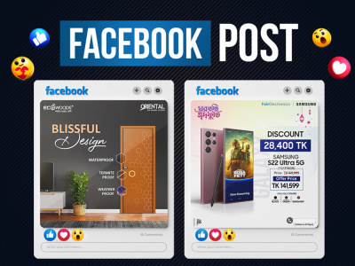 Creative Facebook Post and Advertising Design to Increase Brand ...