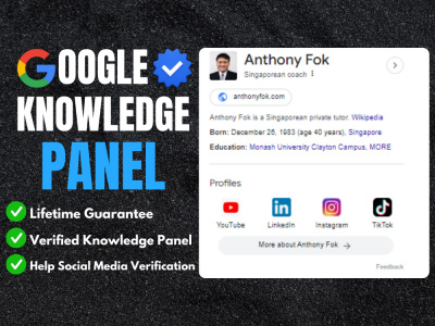 Google Knowledge Panel Or Knowledge Graph | Upwork