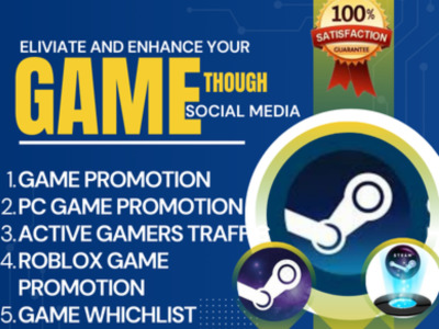 Steam game promotion video game promotion steam game wishlist twitch ...