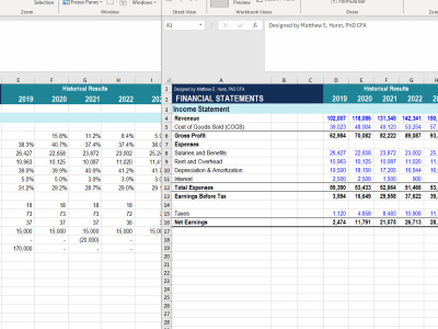 A fully-linked 3-Statement Financial Statement Model and DCF | Upwork