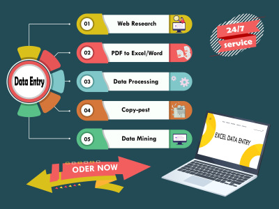 Excel Data entry, Pdf to Excel/Word , Copy-paste, Web research, Typing | Upwork