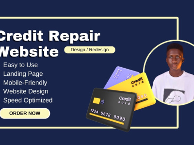 Credit repair website, landing page, credit repair sales funnel ...