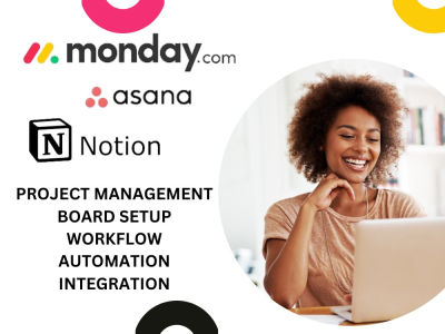 Asana setup, Monday.com set up, Notion setup, Automation, Integration | Upwork