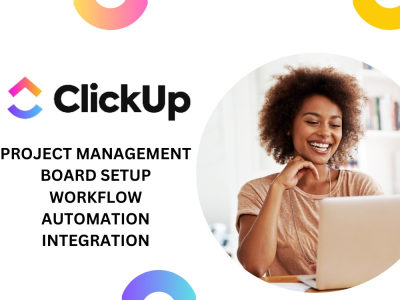 Clickup setup, board setup, automation, Integration | Upwork