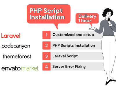 Reskin PHP and laravel codecanyon script installation and customize ...