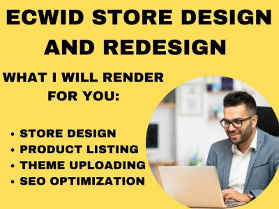 Design, redesign and setup your ecwid store | Upwork