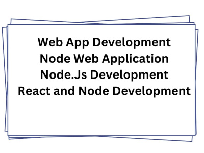 Node Web Application Development | Node.Js Development |Backend ...