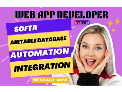 Softr webapp airtable database airtable automation, client portal | Upwork