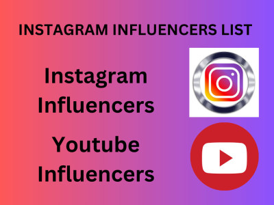 To Instagram influencers list for influencer marketing | Upwork
