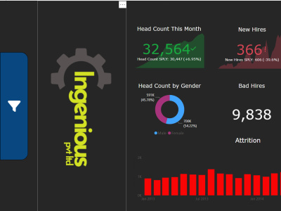 An Interactive Dashboards in PowerBI | Upwork
