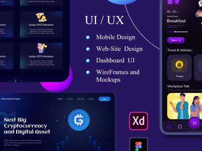 Modern UI/UX Design for Your App and Website | Upwork