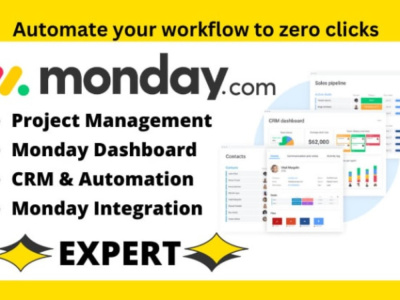 A Custom Monday CRM Setup and Configuration | Upwork