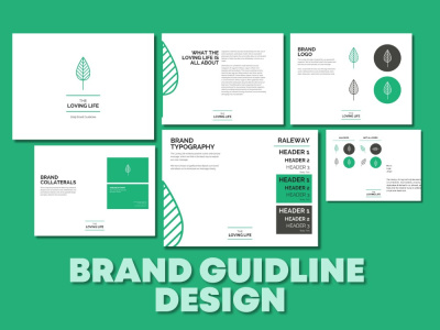 Amazing brand guideline design for your brand | Upwork
