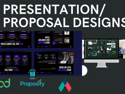 Visually appealing proposals designed on Proposify, Pandadoc, Qwilr ...