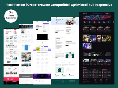PSD/FIGMA/JPG/PDF to responsive Front End | HTML/CSS/Javascript/Bootstrap | Upwork