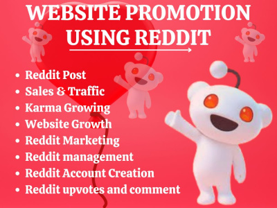 Viral reddit post and promotion to boost website traffic and business ...
