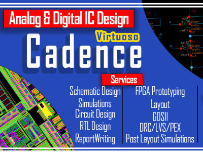 Analog and digital circuit design with layout on cadence virtuoso | Upwork