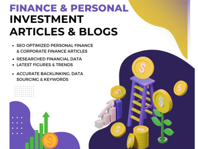 Personal finance & investment blogs by an expert finance writer | Upwork