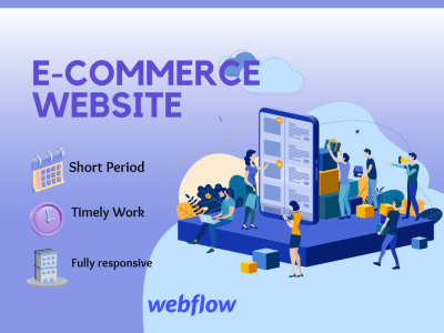 A fantastic ecommerce website using webflow | Upwork