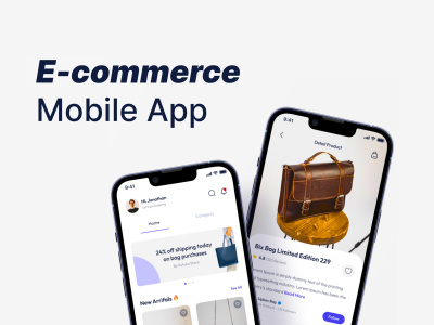 A mobile app with a unique and attractive design, for great conversions ...