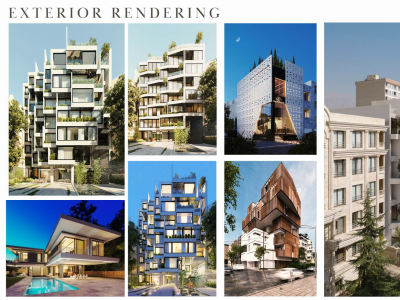 Architectural residential design with 3d modeling and 3d rendering | Upwork