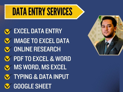 Accurate data entry, lead generation, copy paste, PDF convert | Upwork