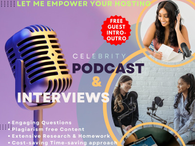 CELEBRITY PODCAST TALKSHOW QUESTIONS+INTRO-OUTRO script| FREE 15 min ...