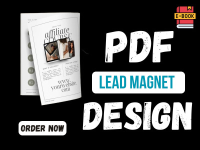 Professional design your amazing PDF lead magnet, ebook, report ...