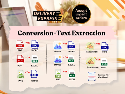 PDF Conversion - Text Extraction - Typing | Upwork