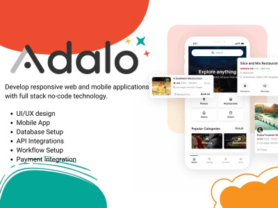 Develop Adalo web and mobile apps, responsive no-code Adalo developer | Upwork
